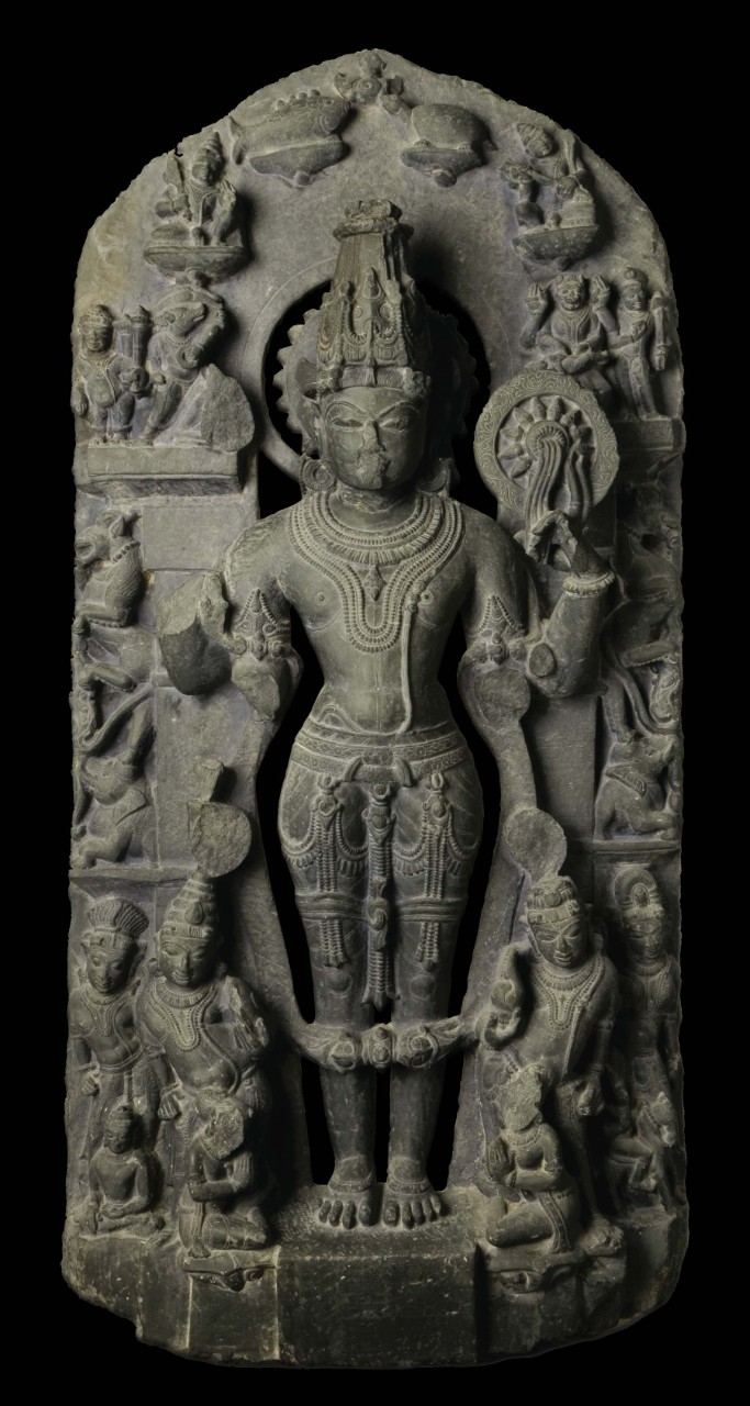 Standing Vishnu in samapada