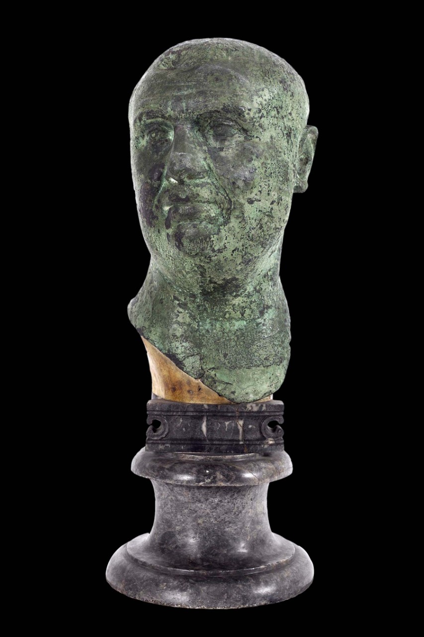 Head, portrait of Decimus Caelius Calvinus Balbinus