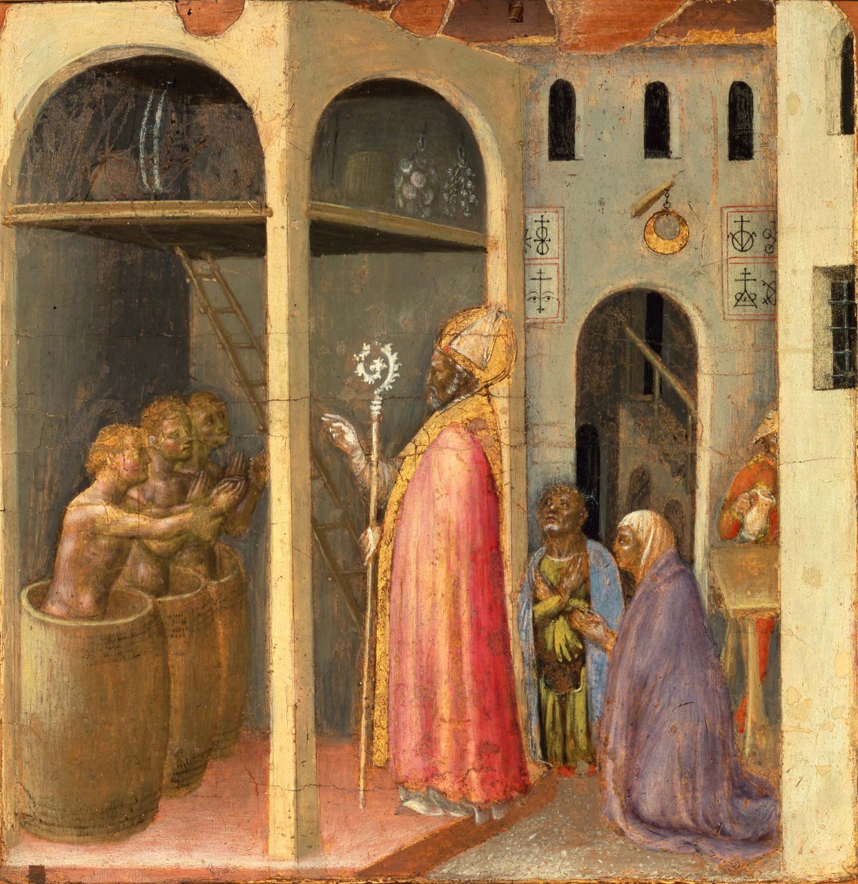 Gentile da Fabriano, Storie di S. Nicola di Bari