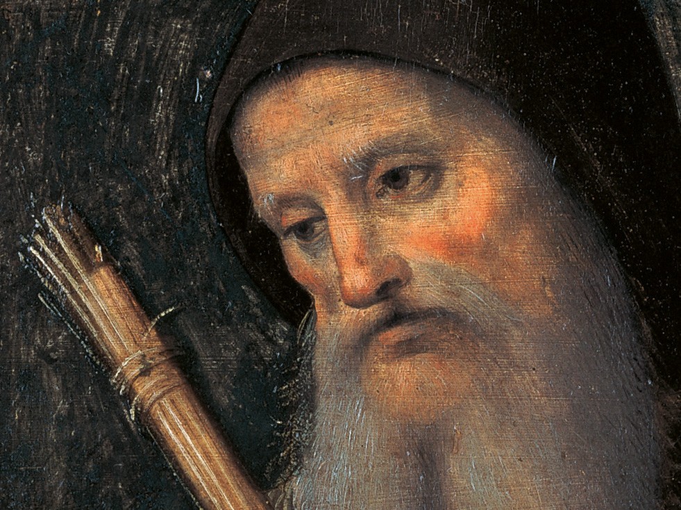 Perugino, St Benedict; St Flavia; St Placidus
