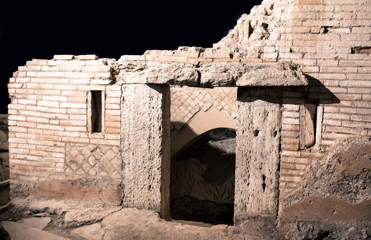 Der Vatikan zeigt die Nekropole an der Triumphalis