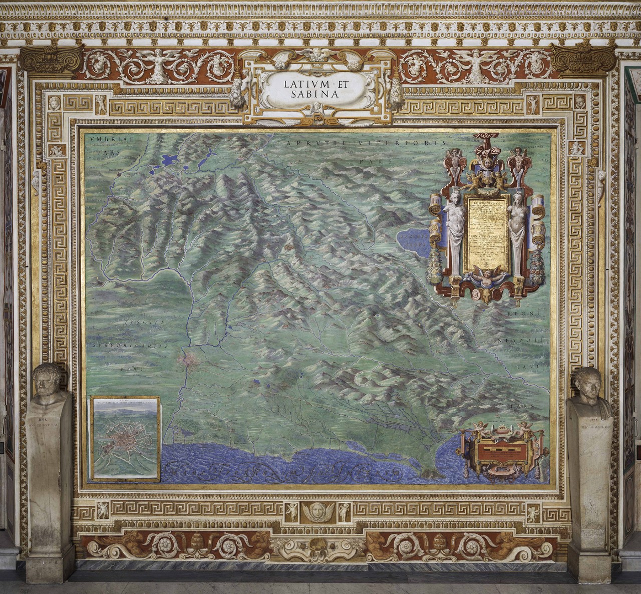 The restoration of the Gallery of Geographical Maps