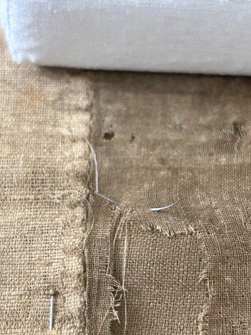 The robes of Saint Peter and Saint John. Two relics of the Sancta Sanctorum