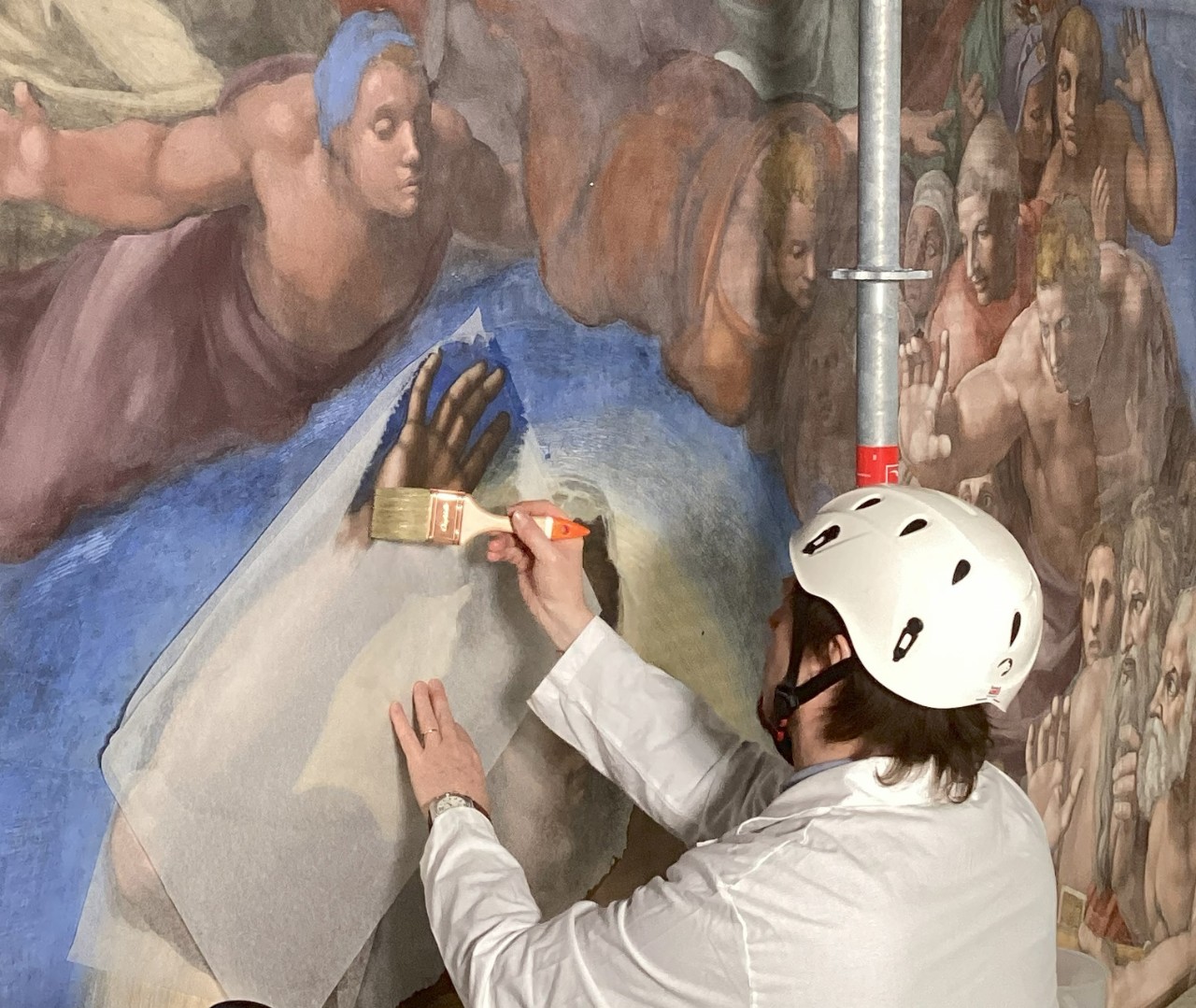 Completion of the extraordinary maintenance of Michelangelo’s Last ...