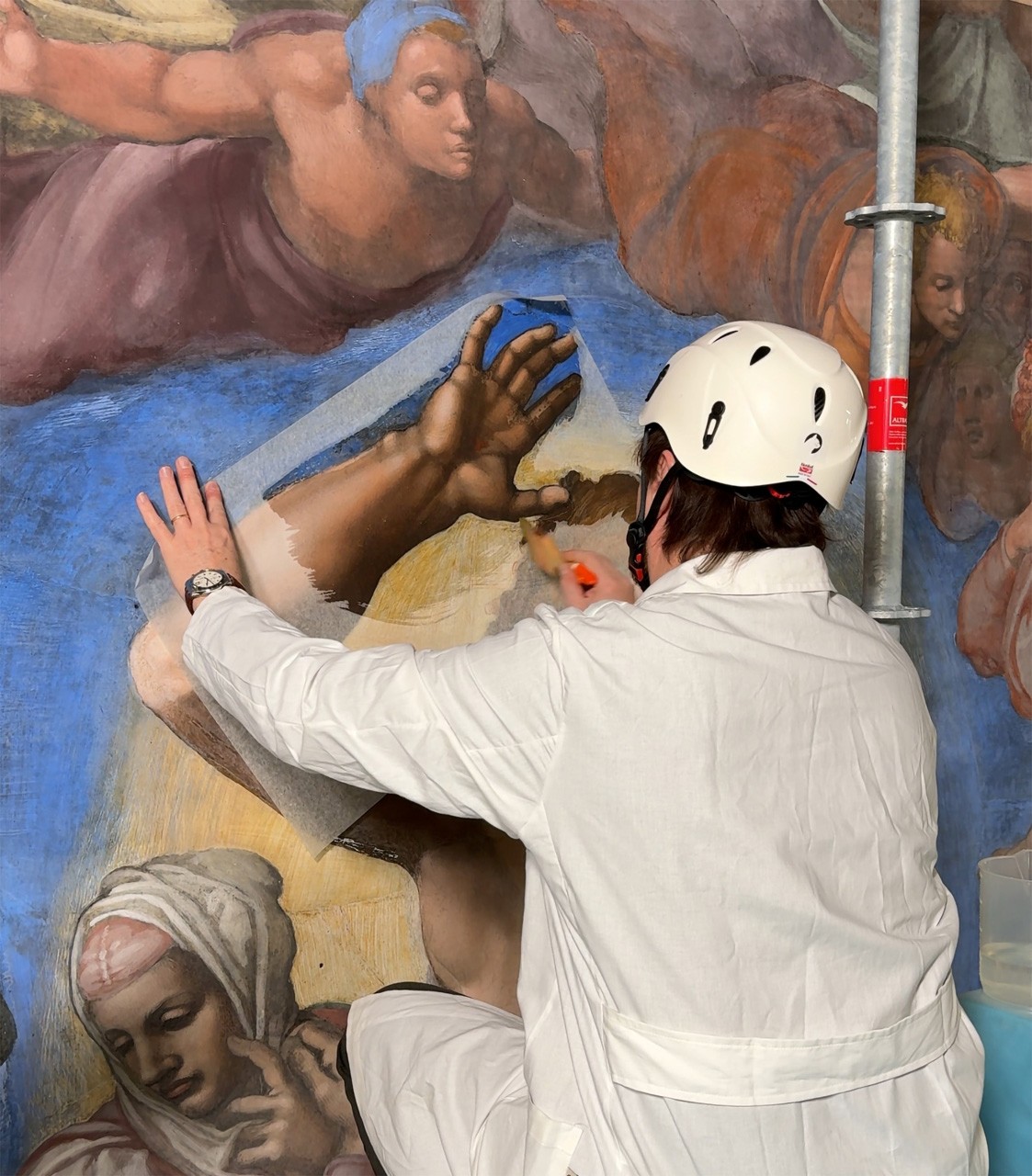 Completion of the extraordinary maintenance of Michelangelo’s Last ...